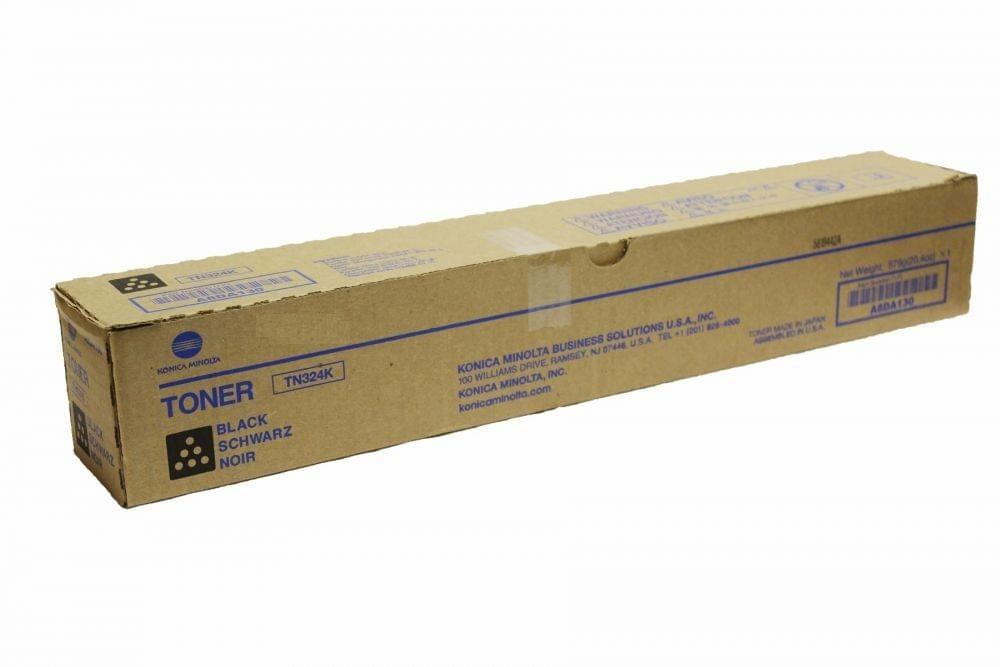 Konica Minolta TN324K Toner Cartridge for bizhub C368, C308, C258